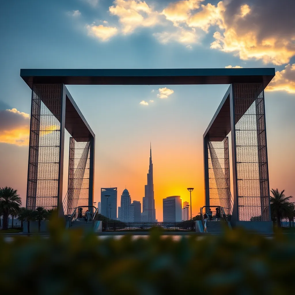 Exploring The Dubai Frame and Zabeel Park's Jogging Track